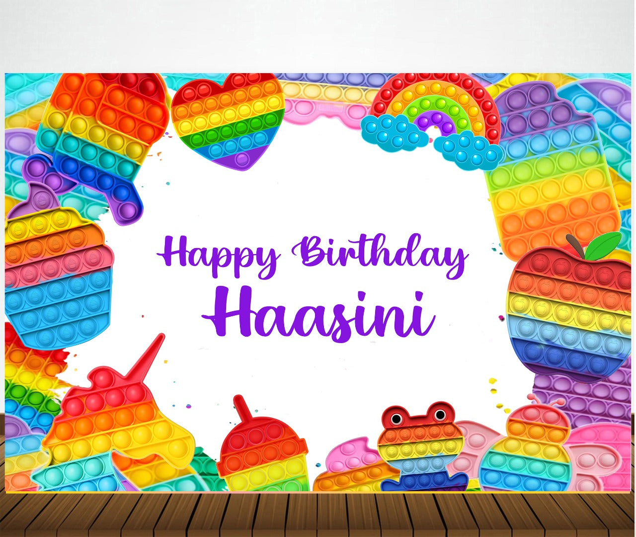 Buy Pop It Party Decoration Backdrop | Party Supplies | Thememyparty ...