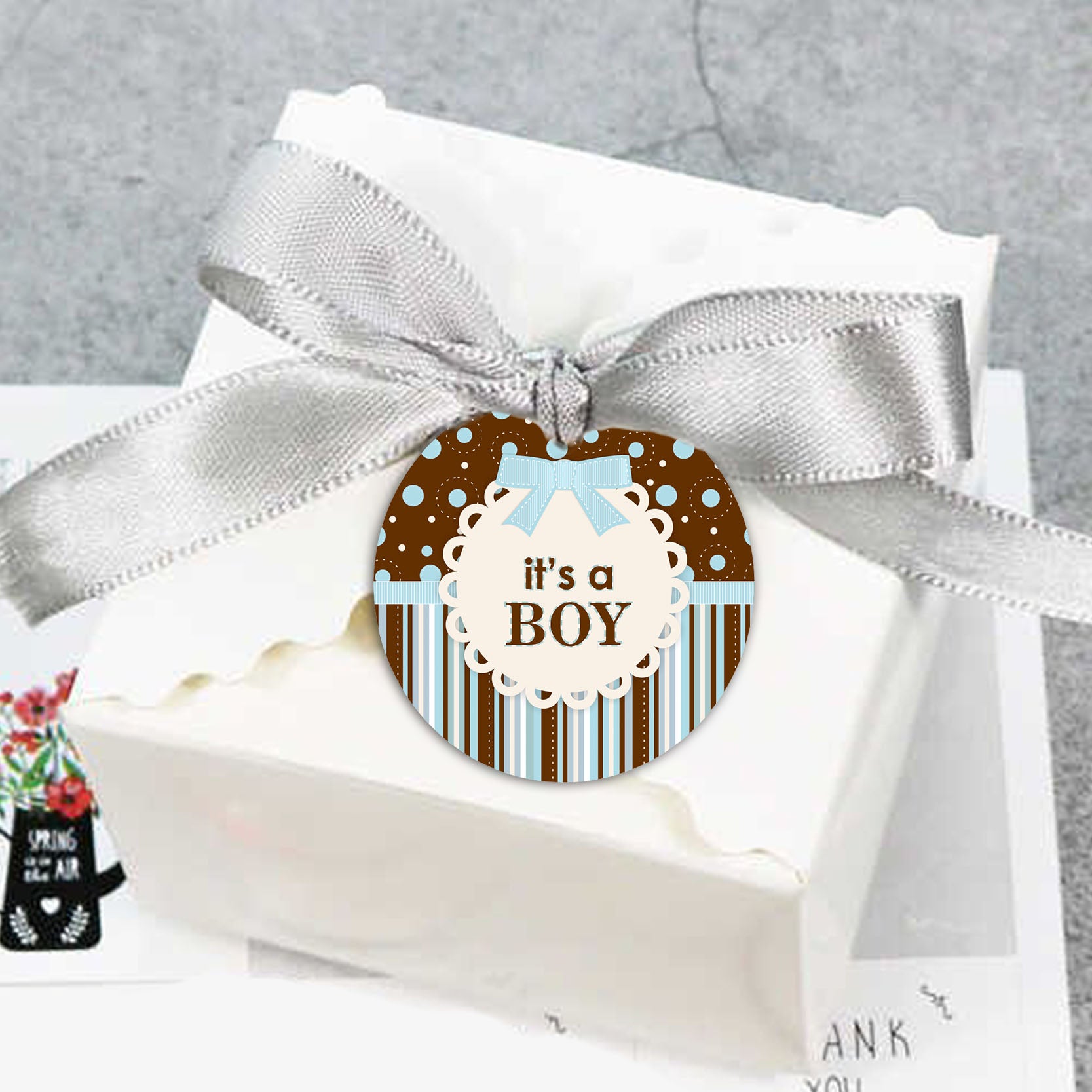 Buy Cute Teddy Theme Welcome Baby Thank You Gift Tags | Party Supplies ...